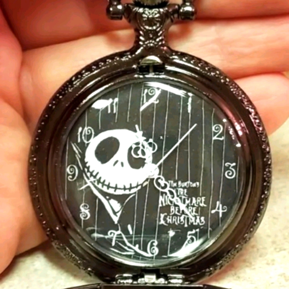 New Nightmare Before Christmas Pocket Watch - Gem